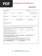 Sugar Daddy Application Form (Free To Use) | PDF | Sex | Human Reproduction