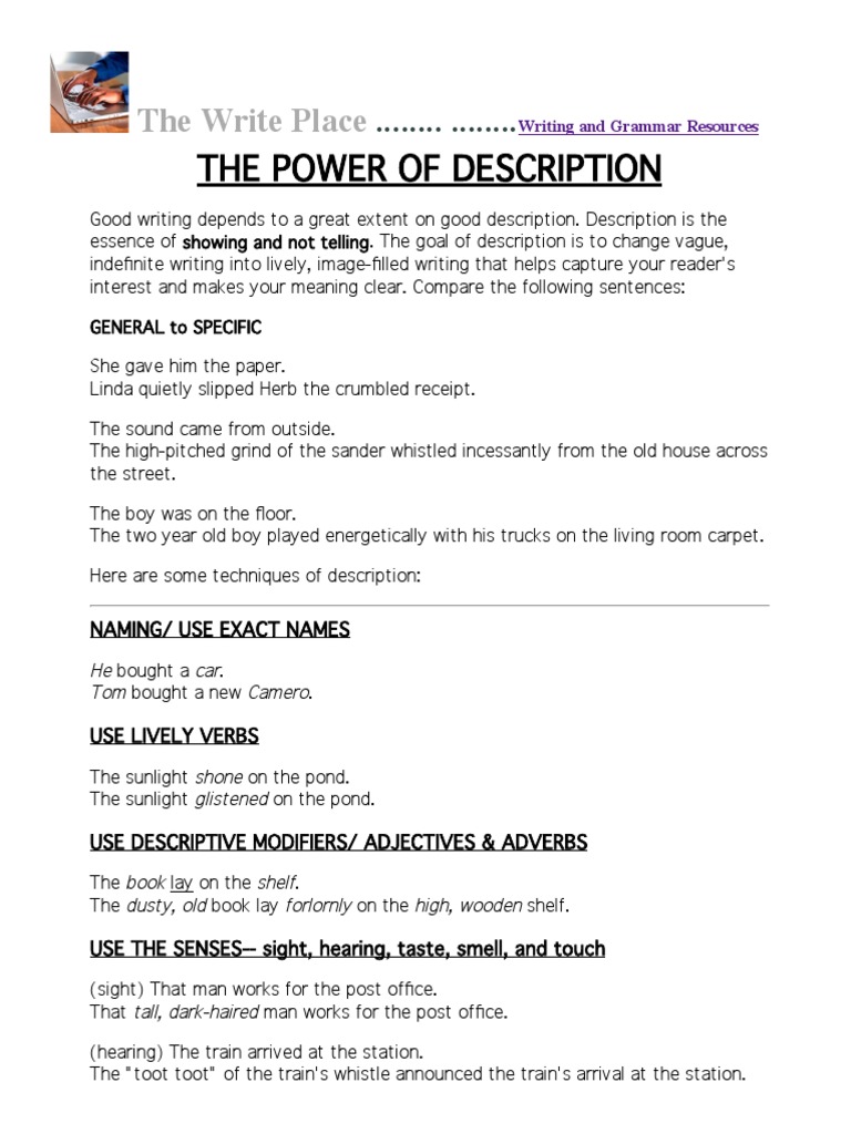 Power of Description | PDF | Rules | Grammar