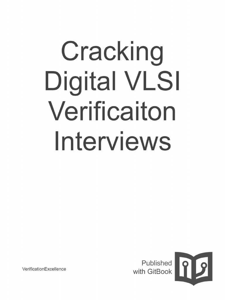 Cracking Digital Vlsi Verificaiton Interviews | PDF | Formal ...
