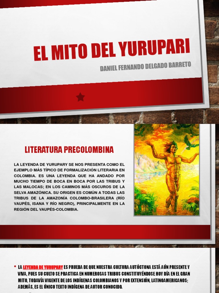 Mito y leyenda de Yuruparí en Colombia | PDF | Pueblos Indígenas de las ...