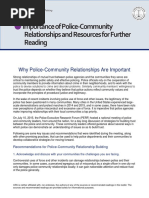 Community Immersion Program of PNP | PDF | Police | Community Policing