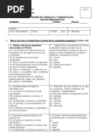 Prueba - Medios Masivos de Comunicación | PDF | Medios de comunicación ...