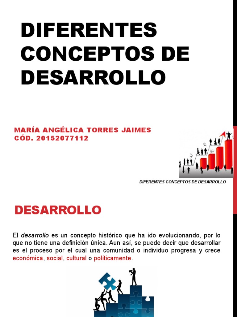Conceptos de Desarrollo Económico y Social | PDF | Crecimiento ...