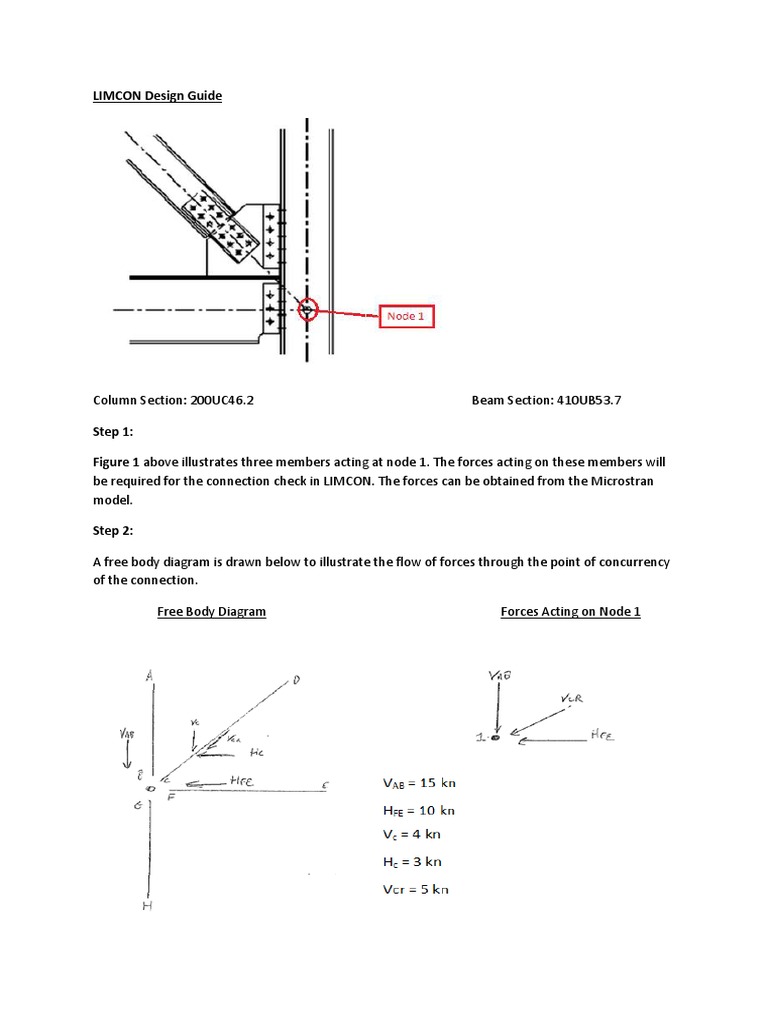LIMCON Design Guide | PDF | Tab (Gui) | Column