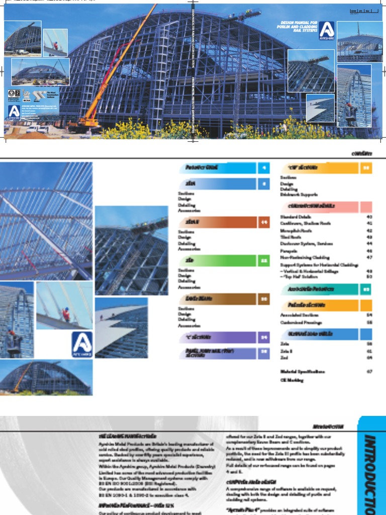 Purlin & Cladding Rail PDF | PDF