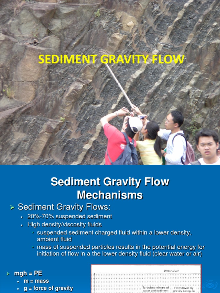 Gravity Flow 1 2 Pdf Sedimentology Earth Sciences