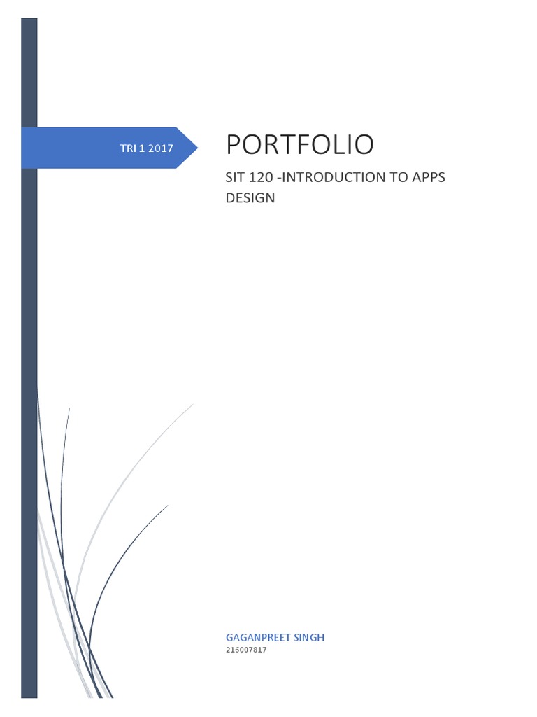 SIT 120 Portfolio | PDF | Instagram | Google Play