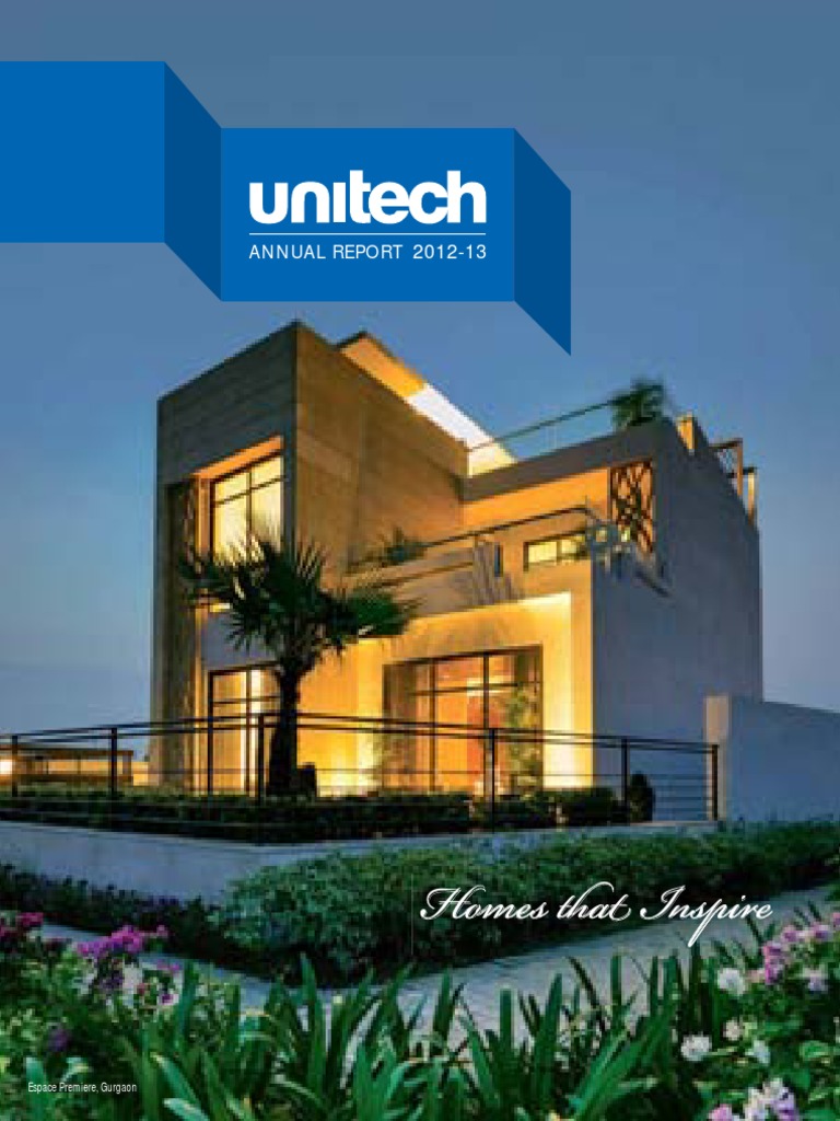 Unitech | PDF | Financial Statement | Board Of Directors