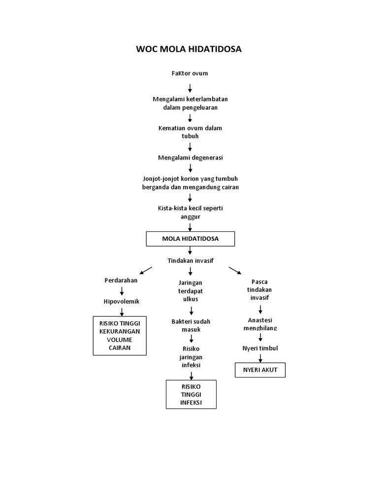 Woc Mola Hidatidosa | PDF