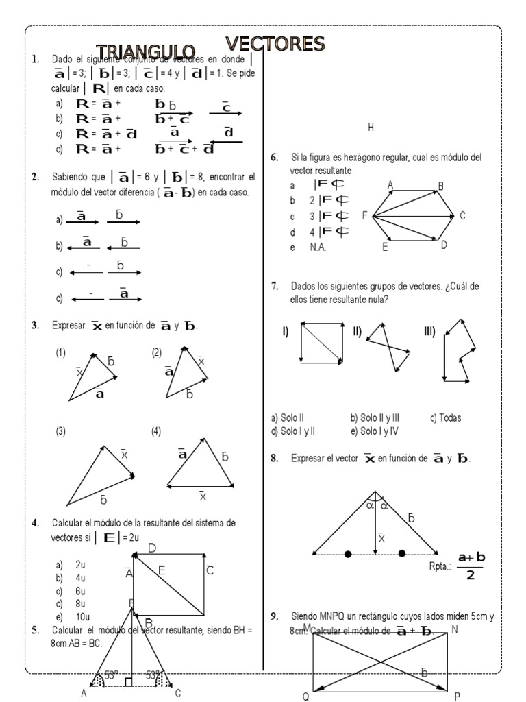 Vectores (Física) | PDF | Cálculo multivariable | Vector Euclidiano