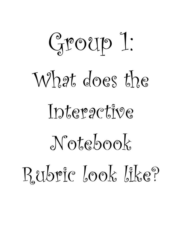 Our First Earth Science Interactive Notebook Check - Must Haves | PDF ...