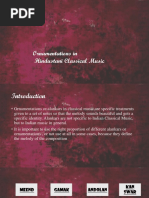 Hindusthani Ragas - Arohan, Avarohan | PDF