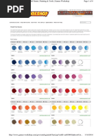 Paint Range Compatibility Chart - DakkaDakka | PDF | Brown | Blue