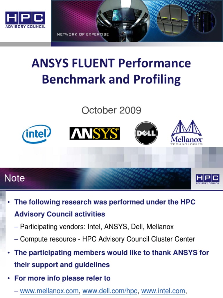 Fluent Analysis Intel | PDF | Supercomputer | Computer Cluster