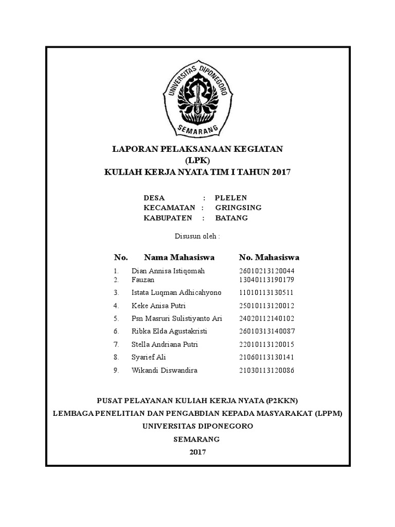 LPK (Laporan Program Kerja) | PDF | Seni