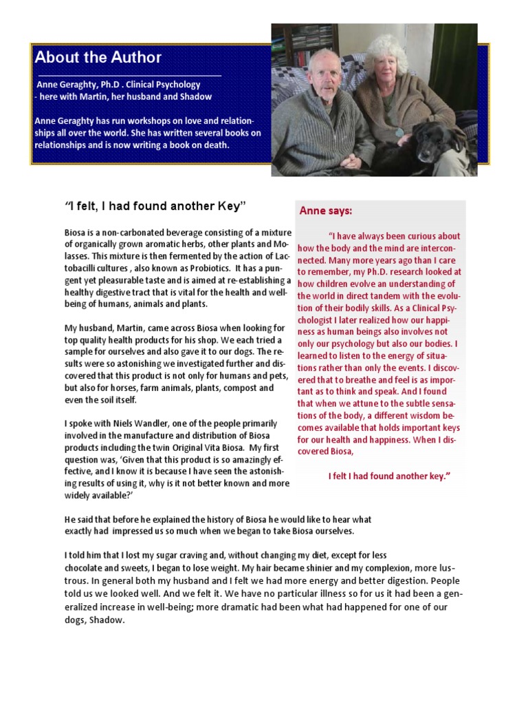 Art - Anne Geraghty - Vita Biosa | PDF | Rudolf Steiner ...