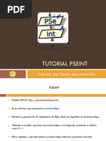 Clase04 Tutorial Pseint | PDF | Estructura de datos de matriz | Algoritmos
