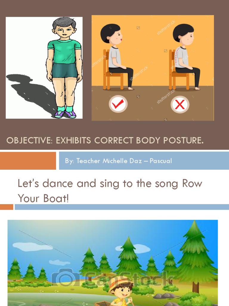 MAPEH-Exhibits Correct Body Posture | PDF | Sports