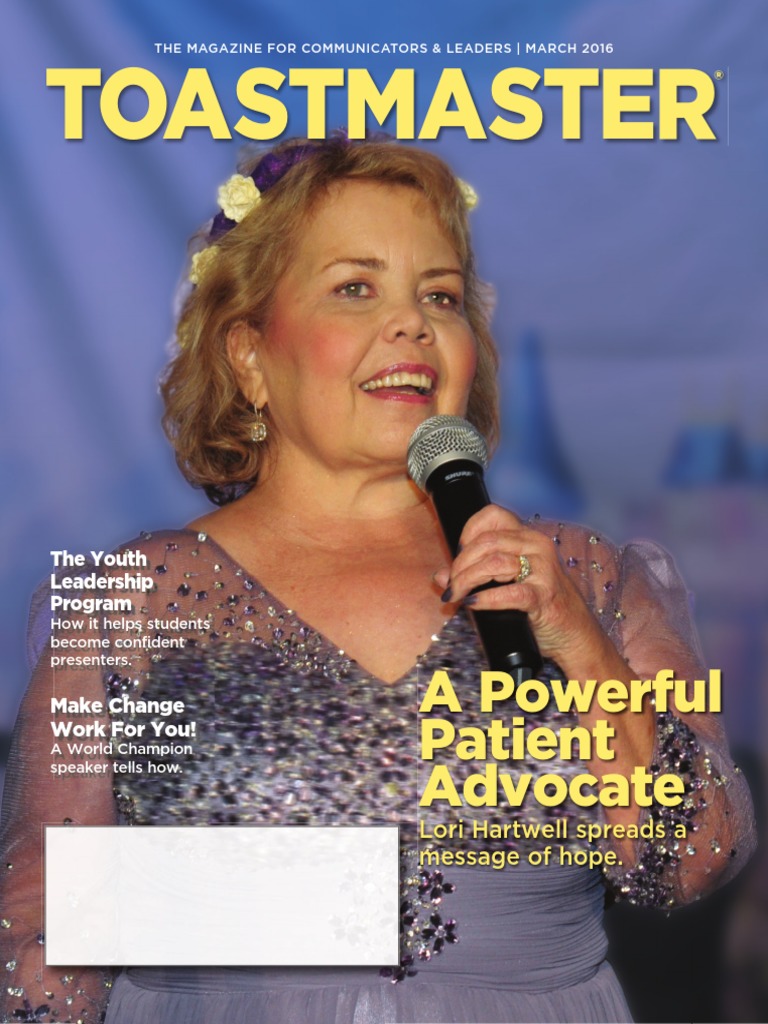March 2016 Toastmaster Magazine | PDF | Mentorship | Human Communication
