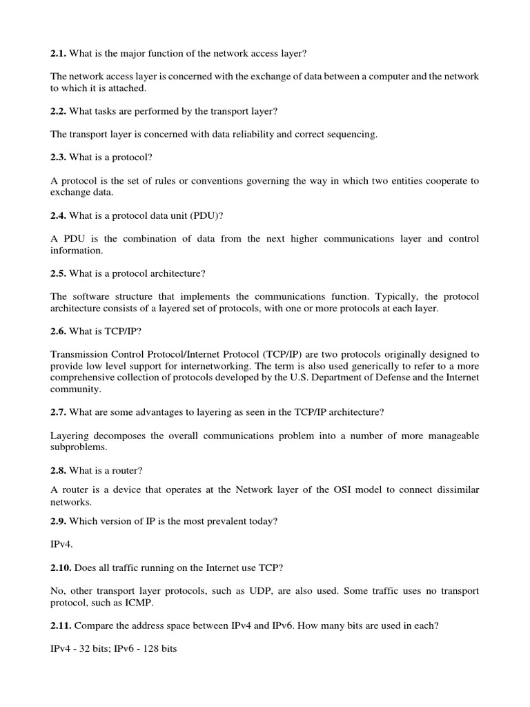 Preguntas | PDF | Internet Protocols | Transmission Control Protocol