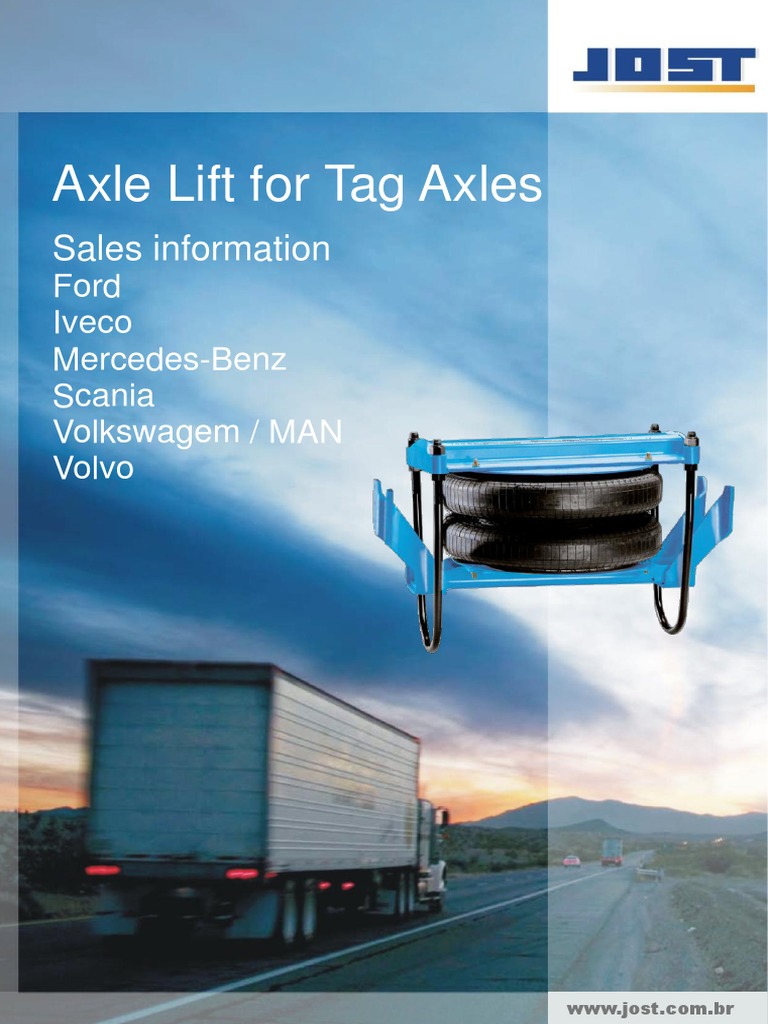 5292012-32919-Pm - JOST Axle Lift For Tag Axles | PDF | Axle | Motor ...