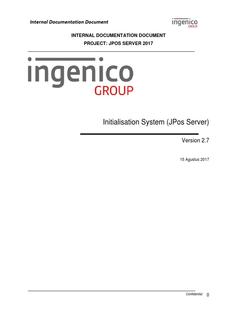 JPos Server 2017 Documentation | PDF | Java Virtual Machine | Identity ...