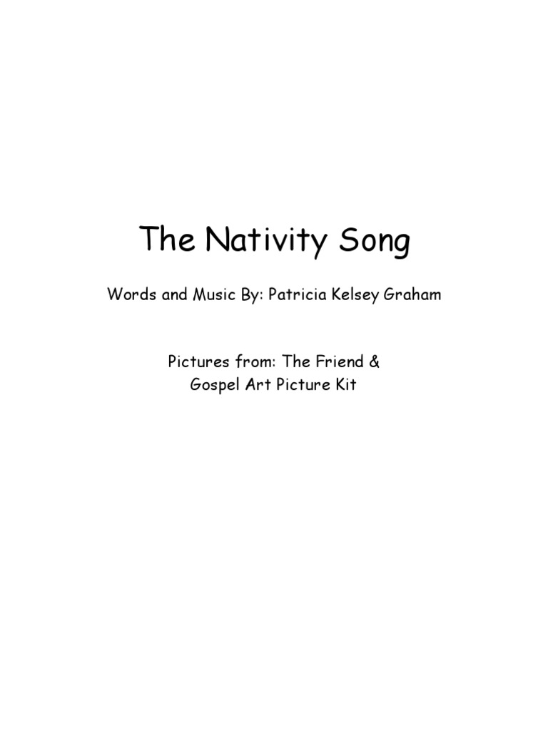 The Nativity Song | PDF