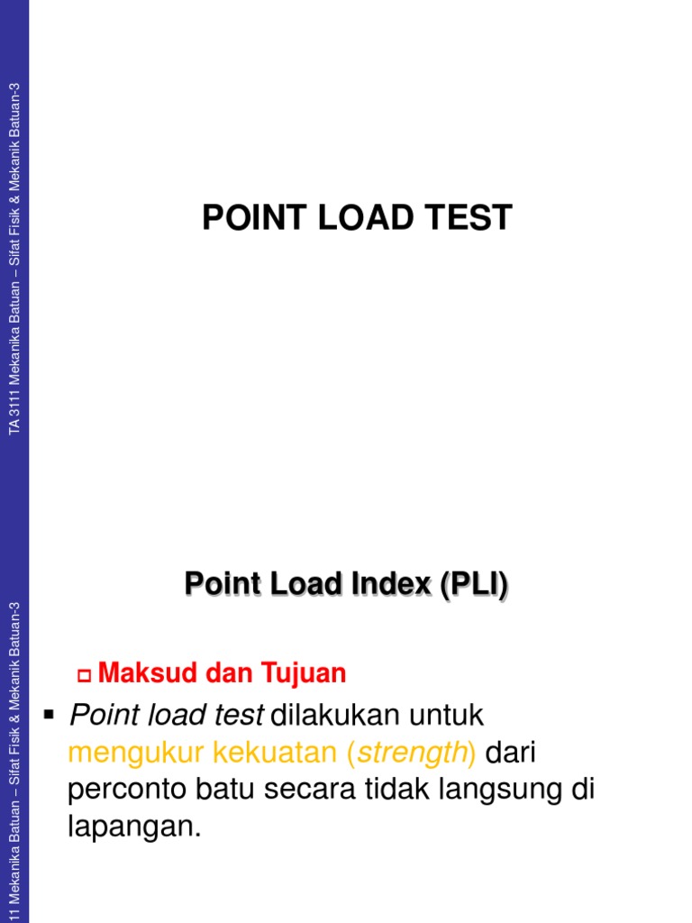 Point Load | PDF