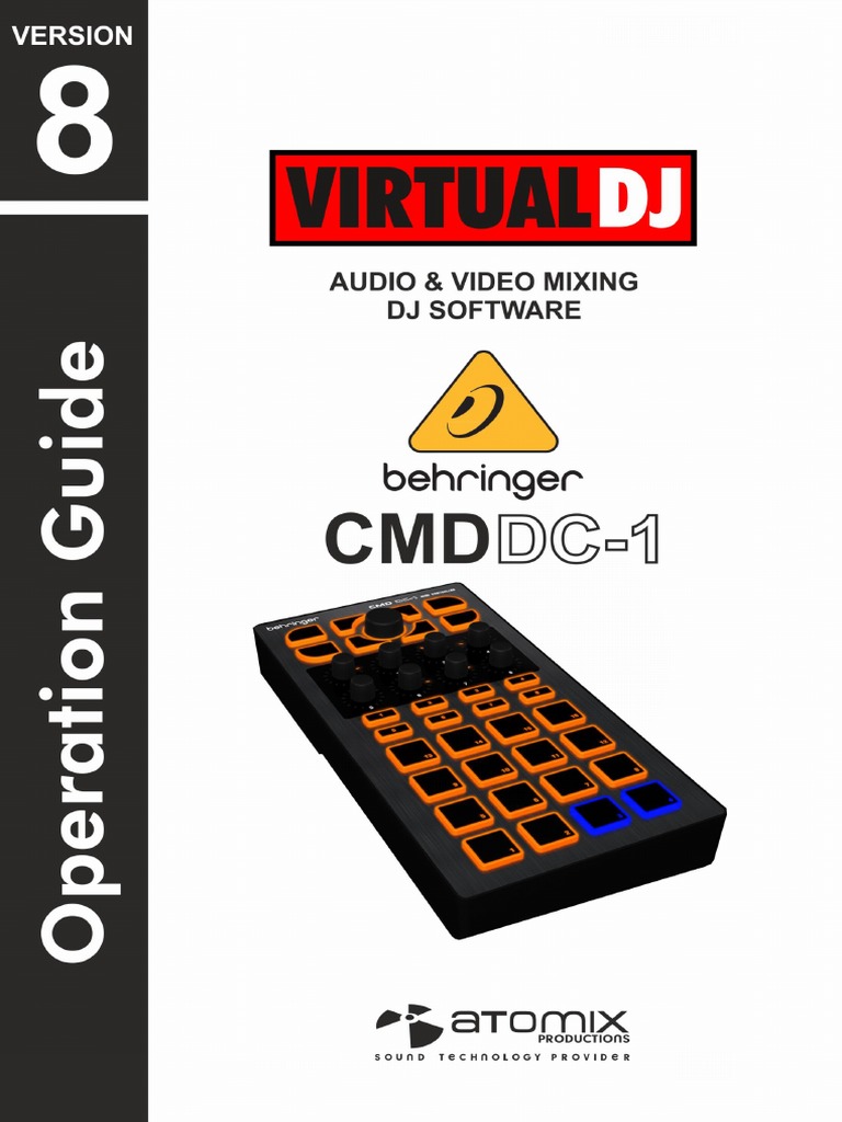Behringer CMD DC1 VirtualDJ 8 Operation Guide | PDF | Device Driver ...