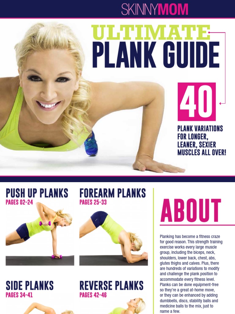 Final Ultimate Plank Guide 2013 PDF | PDF | Anatomical Terms Of Motion ...