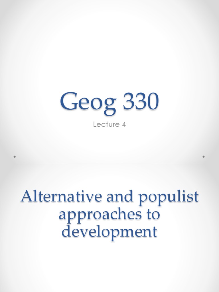 Geog 330 | PDF