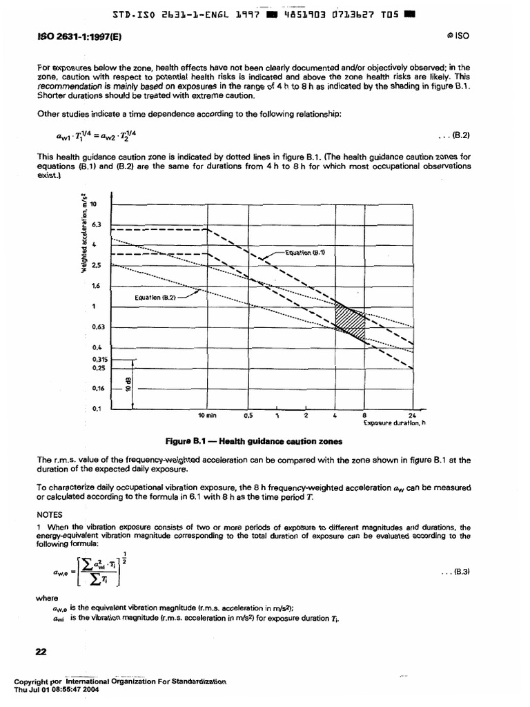 Pages From ISO 2631-1 PDF | PDF