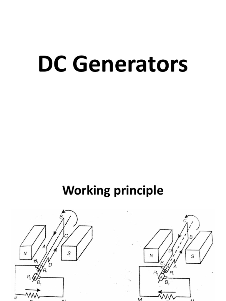 DC Generator | PDF
