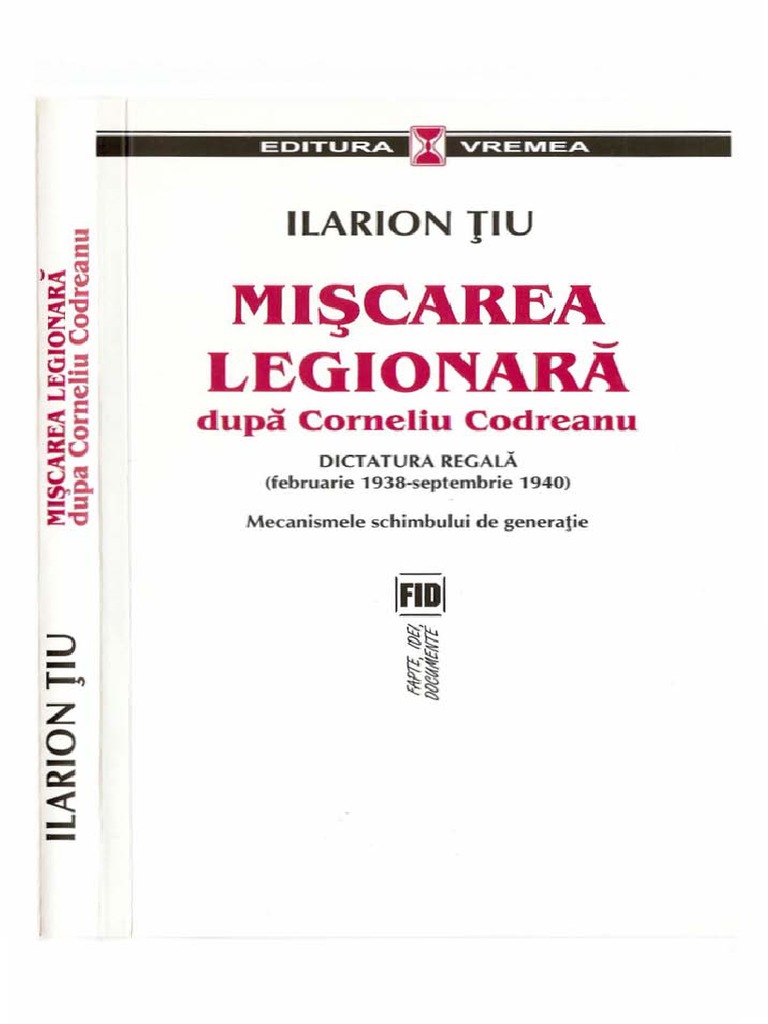 Miscarea Legionara PDF | PDF