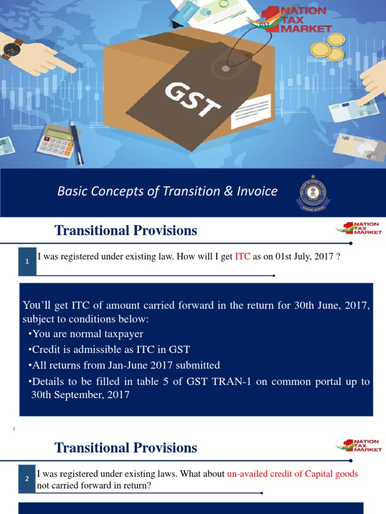 Basic Concepts of Transition & Invoice I20177804 | PDF | Value Added ...