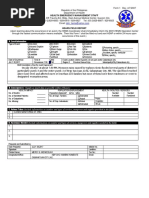 HEARS REPORT Form | PDF | Patient | Health Sciences