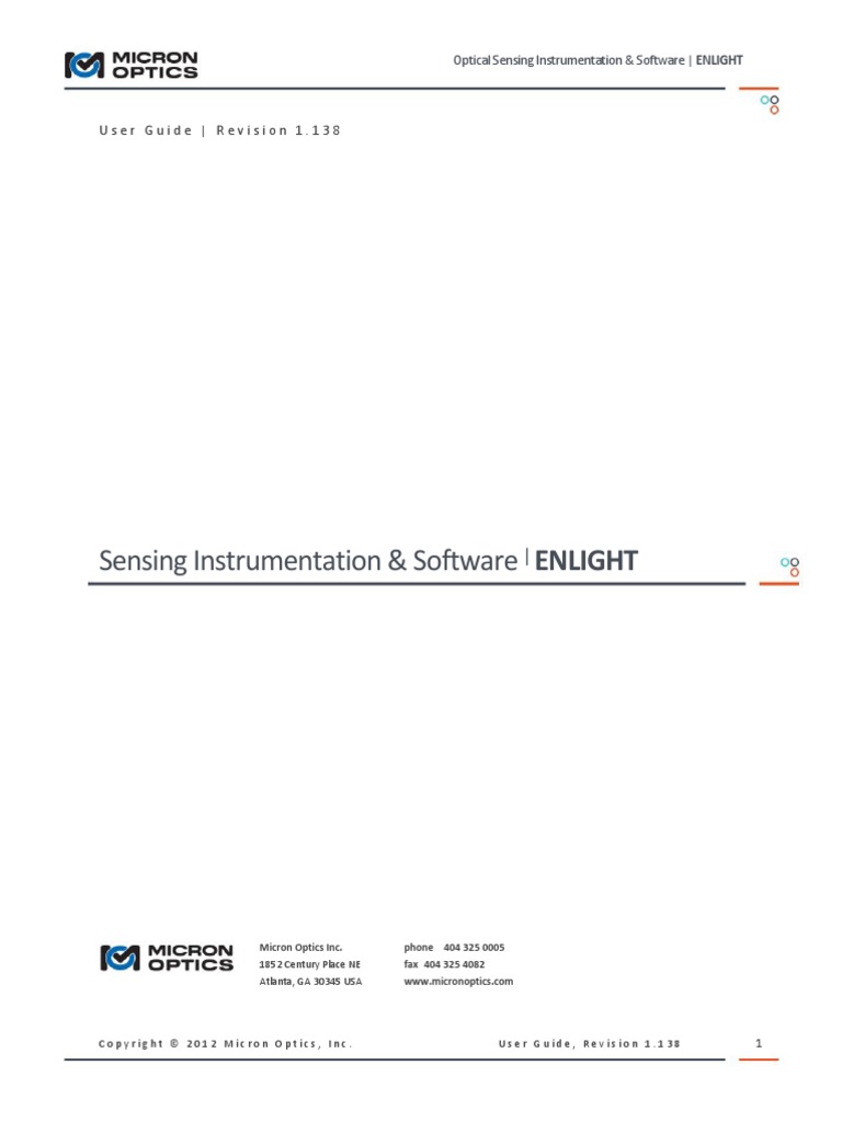 Enlight Manual | PDF | Electrical Connector | Power Supply