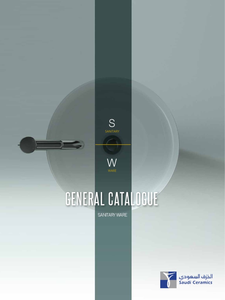 Saudi Ceramic Toilet Accesories General Catalogue | PDF | Bathroom ...