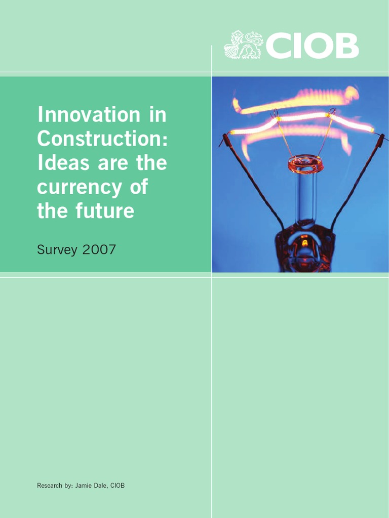 Innovation in Construction | PDF | Research And Development | Innovation
