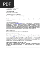The Book of Life: Key Questions Guide | PDF