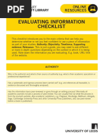 EPQ Source Validation Sheet | PDF | Computers