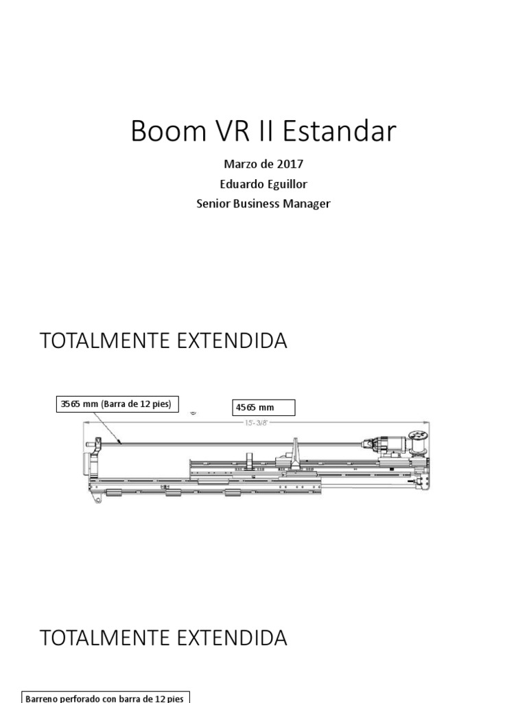 Boom VR II Estandar | PDF