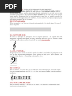 Tipos de barras de compás musical | PDF