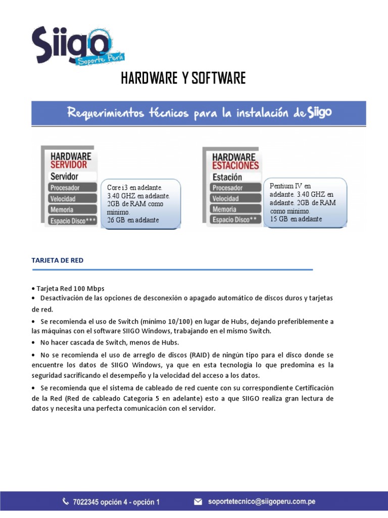Requerimientos Técnicos SIIGO Windows | PDF | Microsoft Windows ... Requerimientos Técnicos SIIGO Windows | PDF | Microsoft Windows ...
