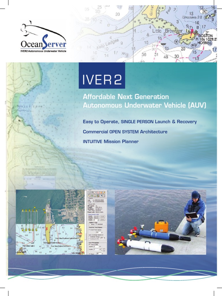 Iver2 AUV Brochure | PDF | Sonar | Application Programming Interface