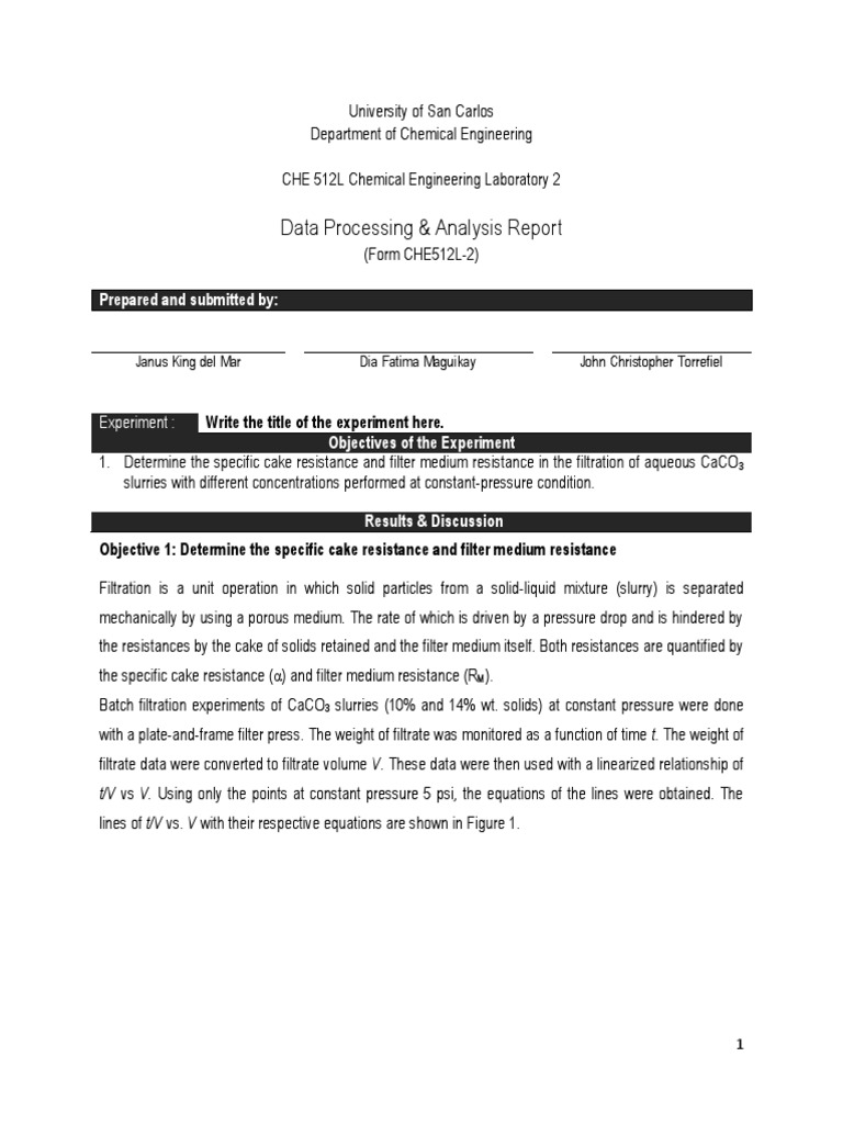 Dpar Filtration | PDF | Filtration | Electrical Resistance And Conductance