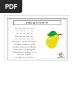 Lectura de Frases Con Pictogramas - Sinfon TR | PDF