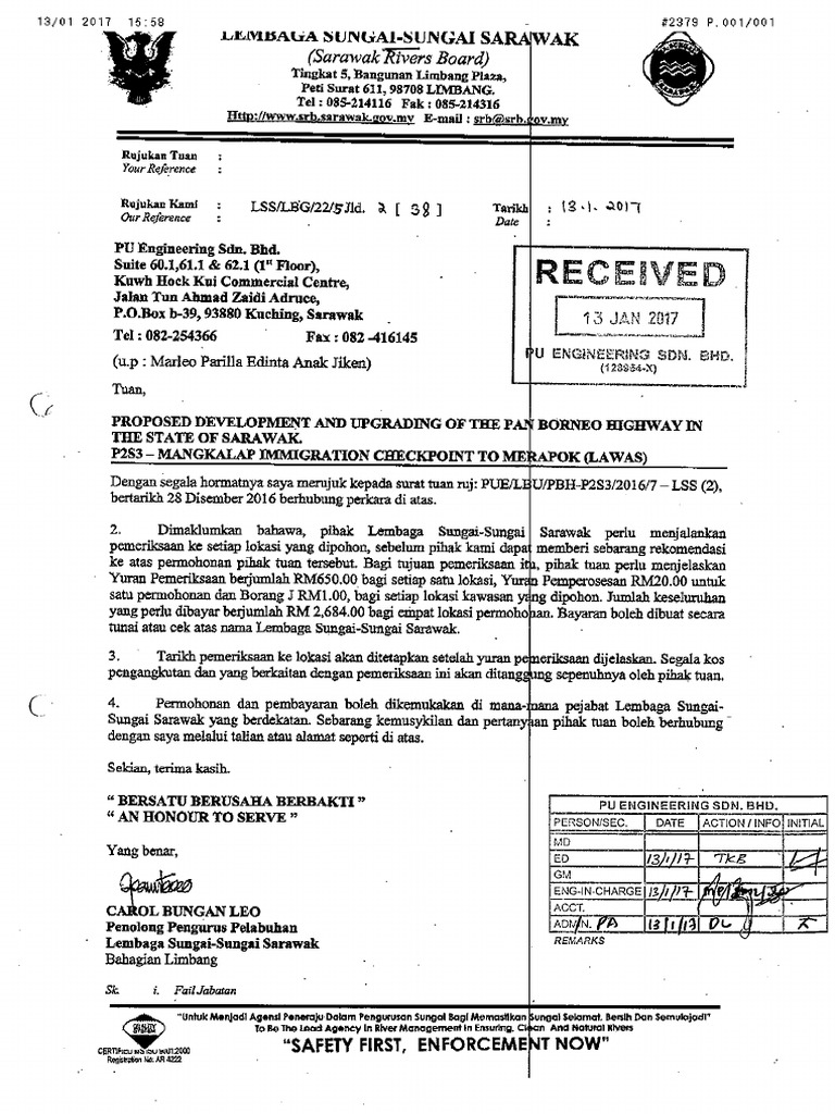Sample Response of Application From SRB PDF | PDF