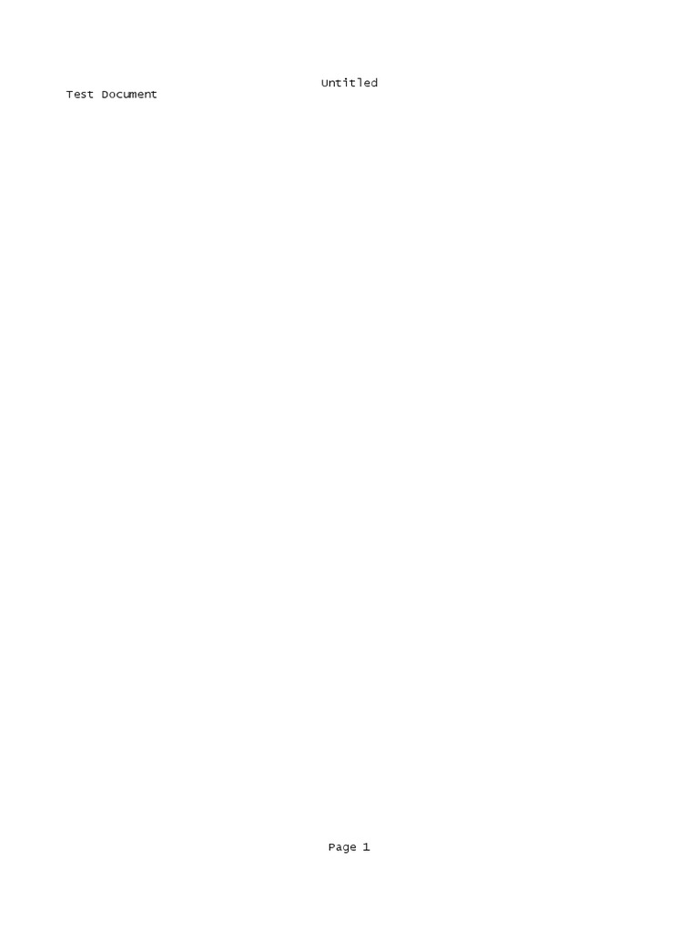 Test Document | PDF