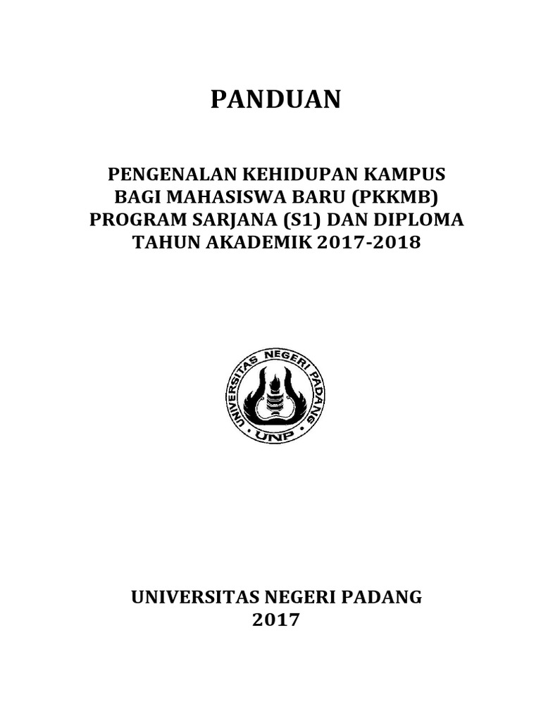 Panduan PKKMB 2017 | PDF